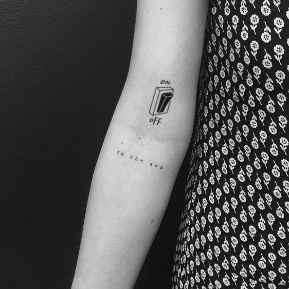 Switched Off Fade Away Tattoo Switched Off Fade Away Tattoo