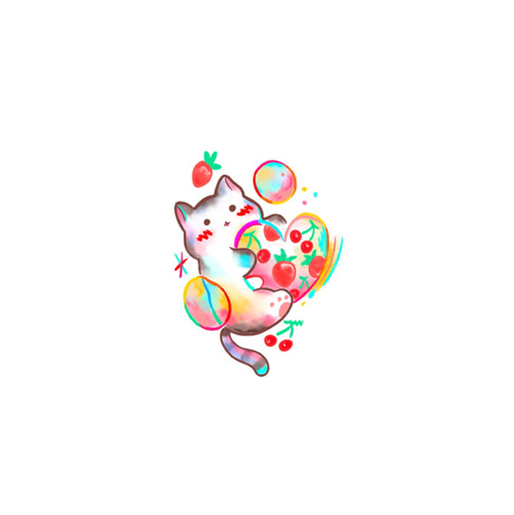 Kitty Strawberry – Fade Away Tattoo