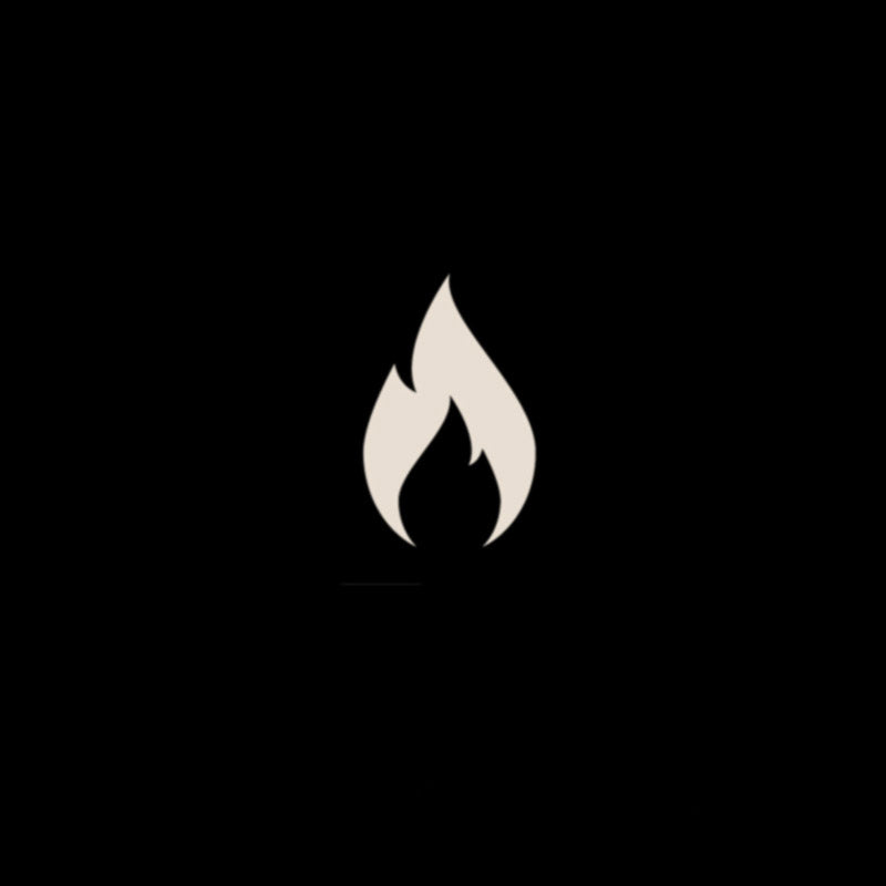 Small Minimalist Flame Temporary Tattoo – Fade Away Tattoo