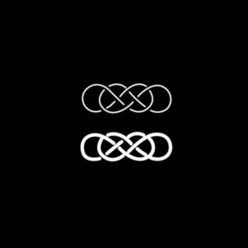 Double Infinity Loop Temporary Tattoo – Fade Away Tattoo