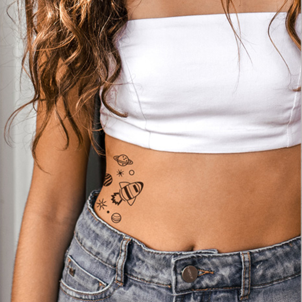 Exploration Temporary Tattoo – Fade Away Tattoo