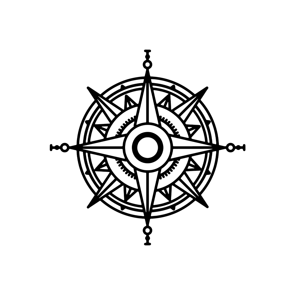 Compass Temporary Tattoo – Fade Away Tattoo